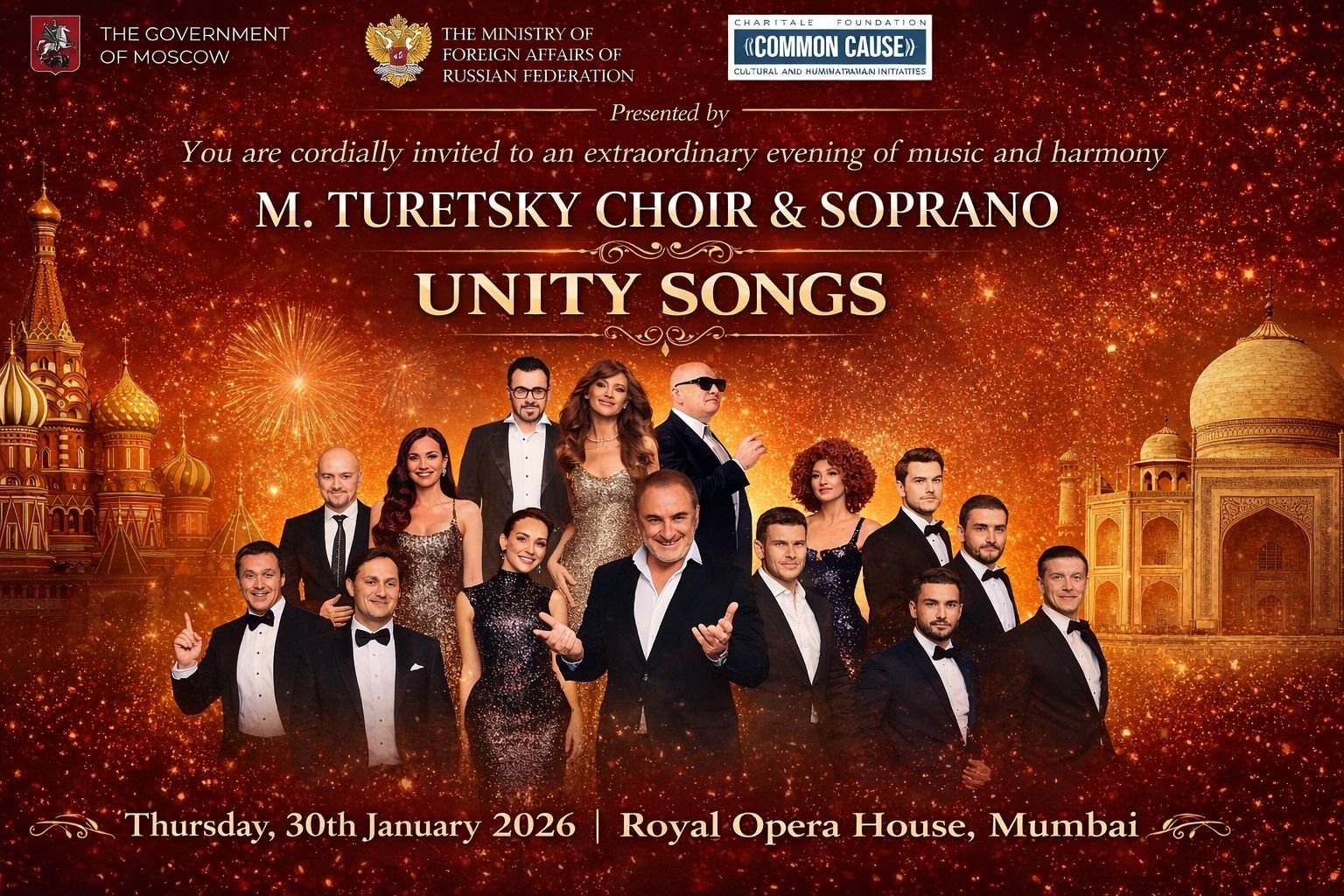 The Times of Russia: Turetsky Choir Live in Mumbai 2026